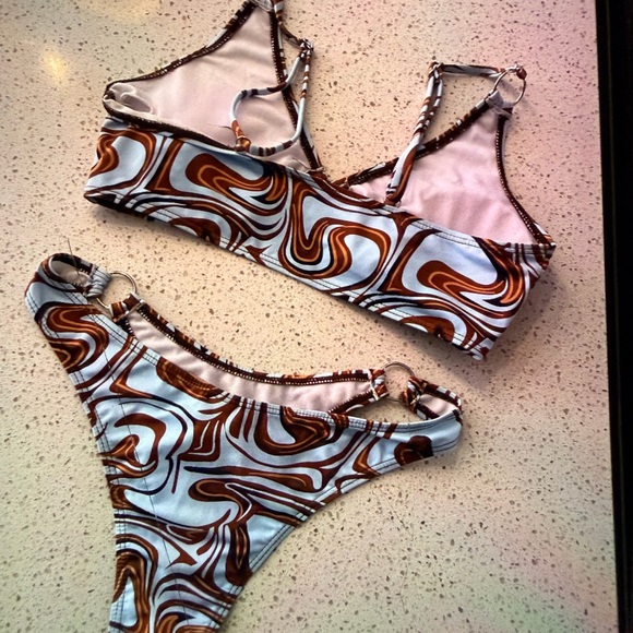 Swim | Swirl Pattern Bikini Set | Poshmark